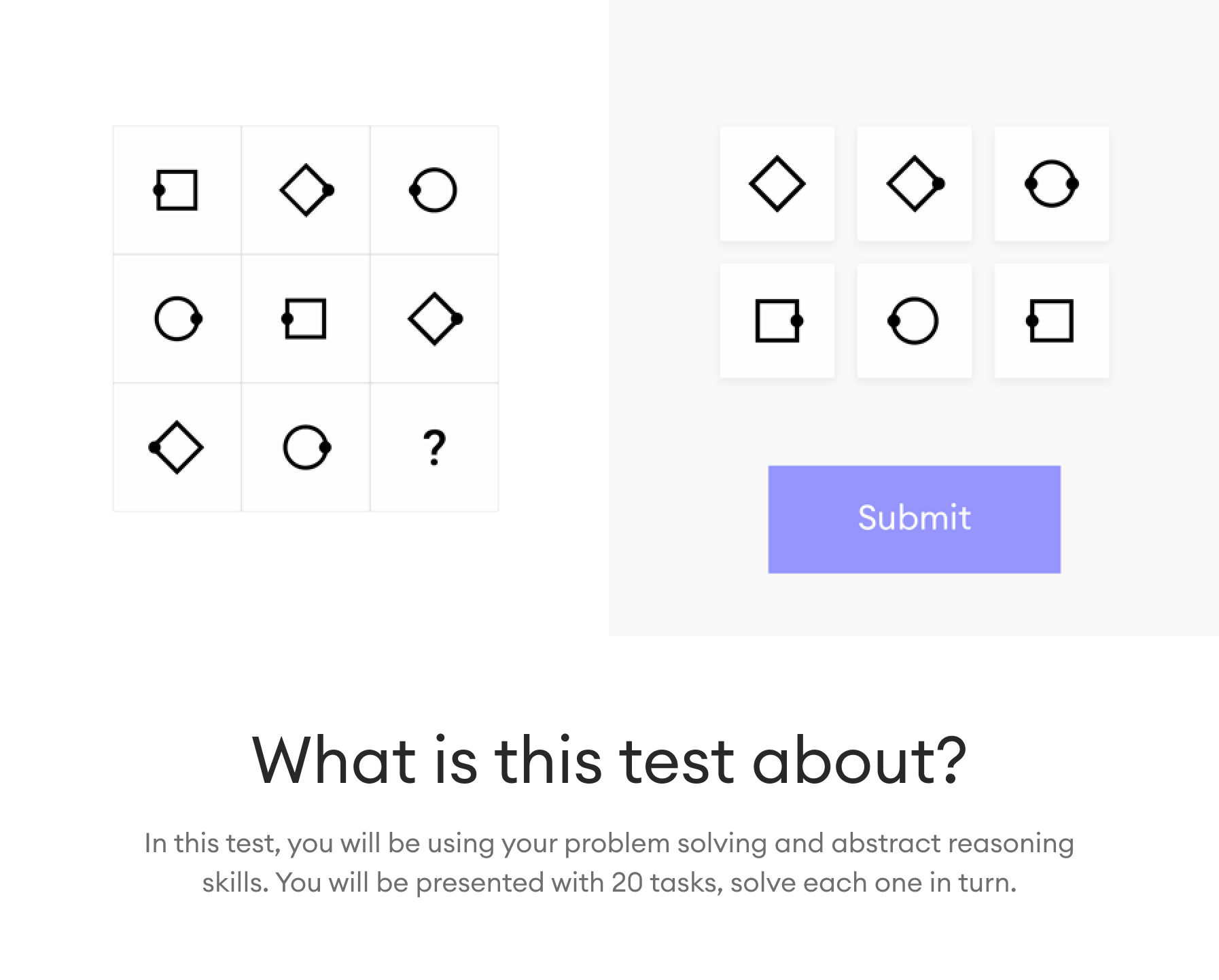 Features | Logic Test | Alva Labs